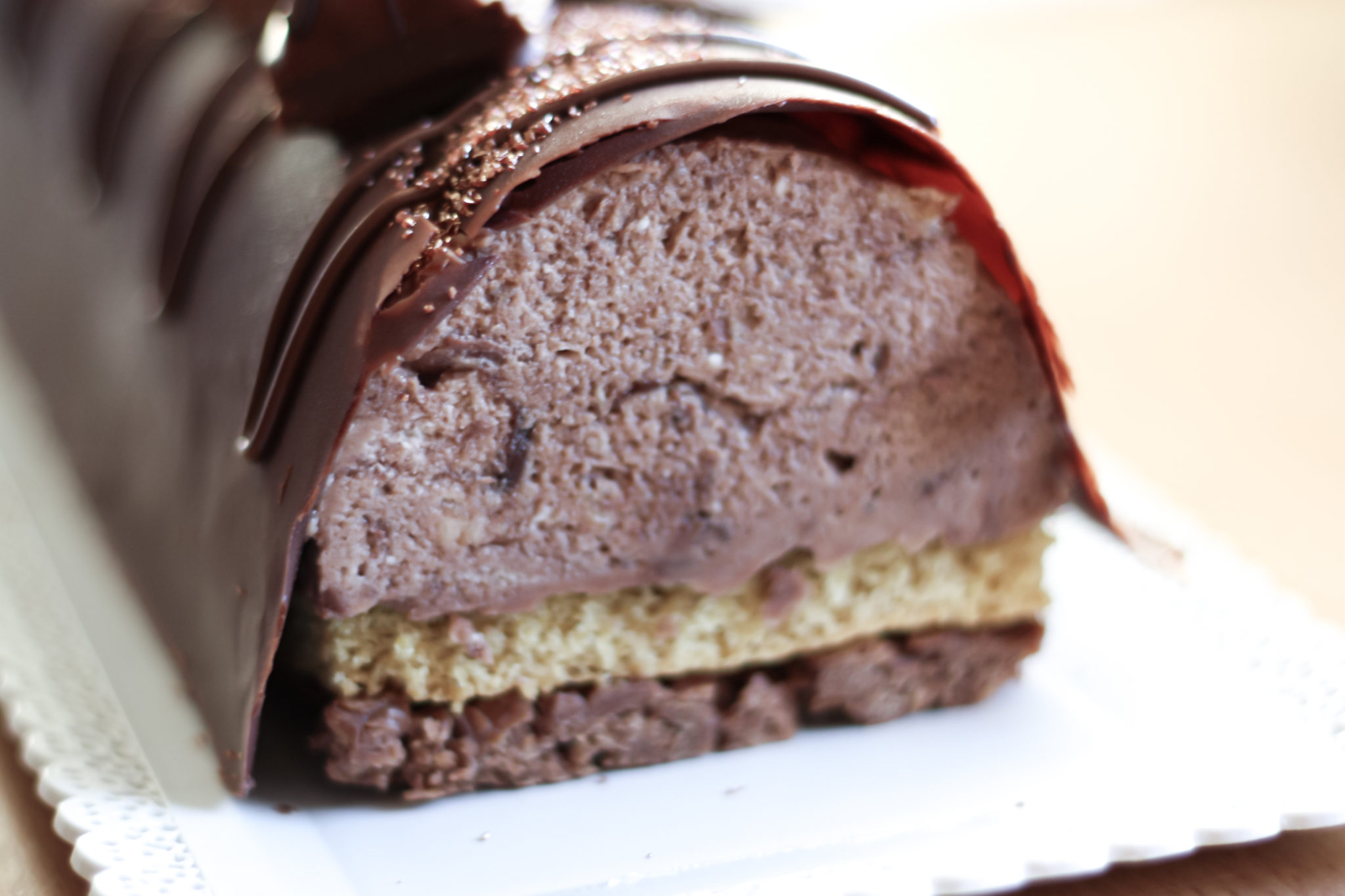 Ma recette de la bûche de Noël au Kinder - Nous les Nanas